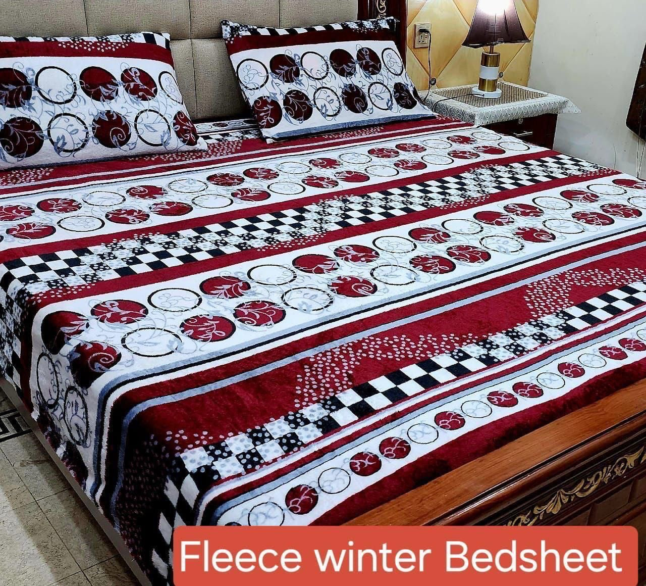 Fleece bedsheets winter collection – Hoorab Textile